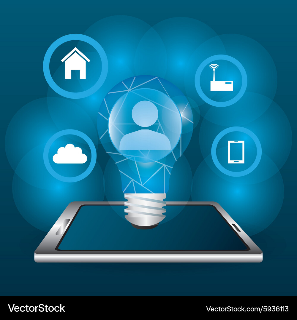 Technology digital design Royalty Free Vector Image