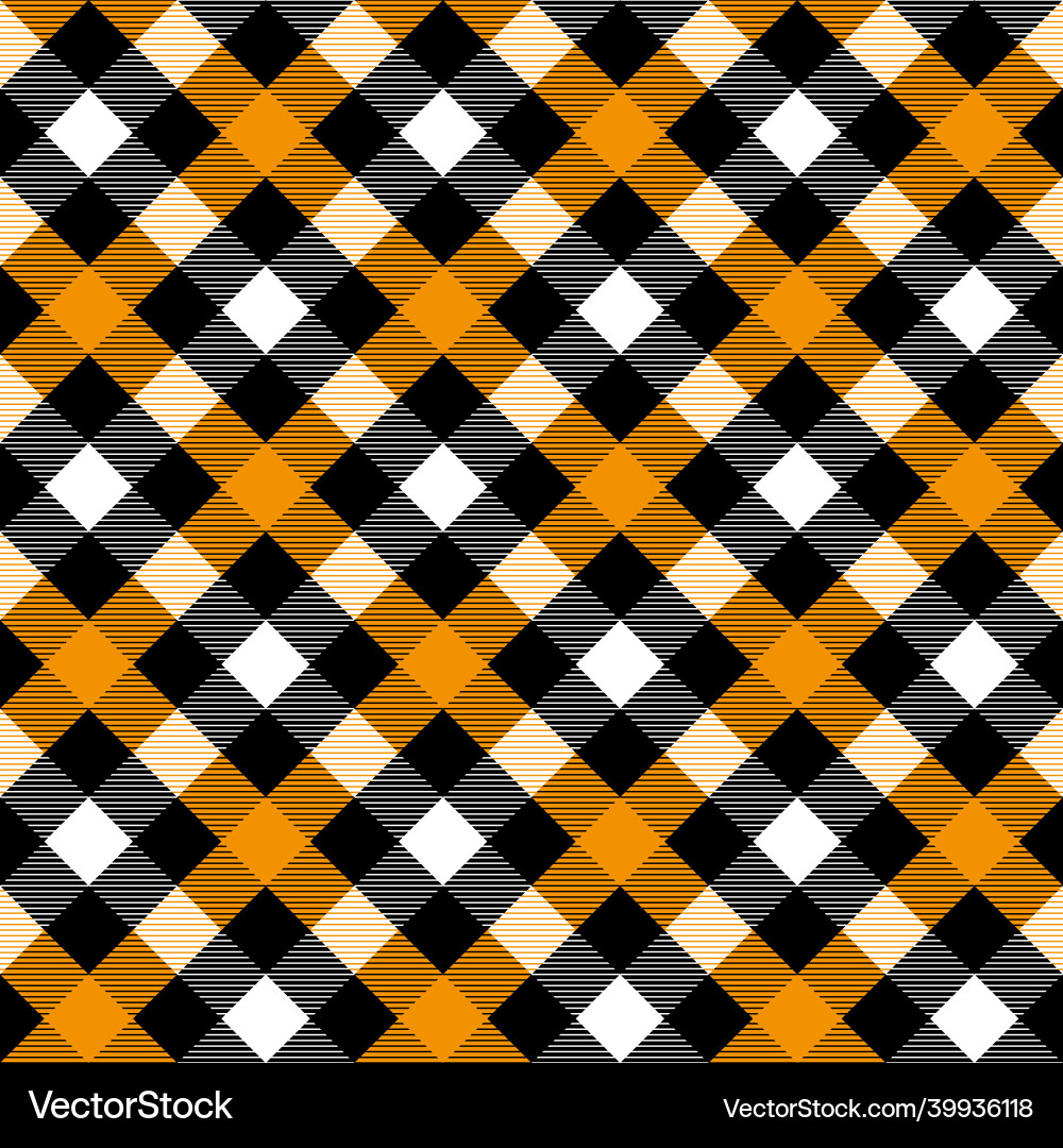 Buffalo plaid seamless pattern tartan scottish Vector Image