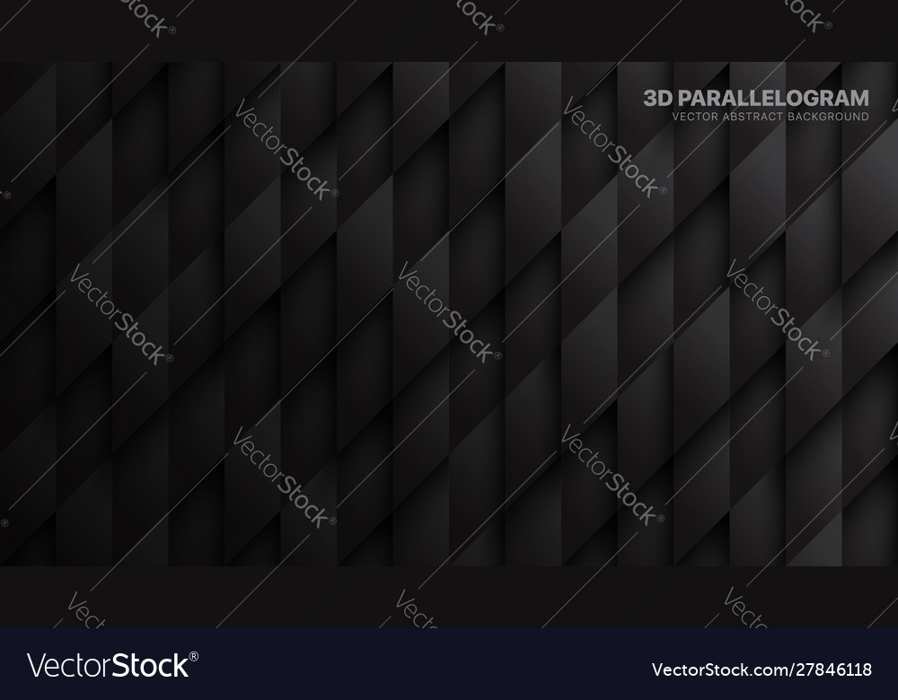 Conceptual 3d parallelograms pattern Royalty Free Vector