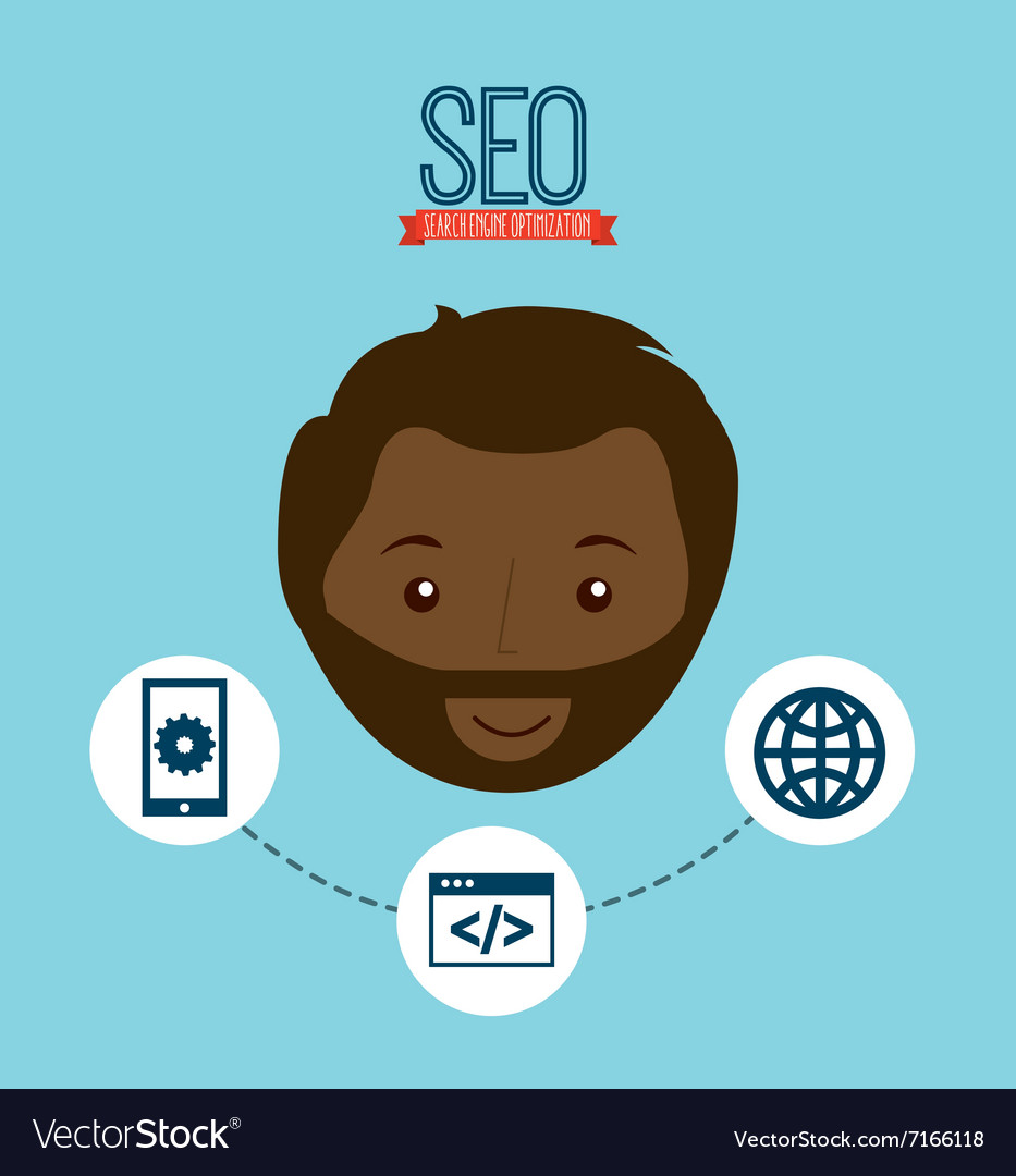 Search engine optimization Royalty Free Vector Image