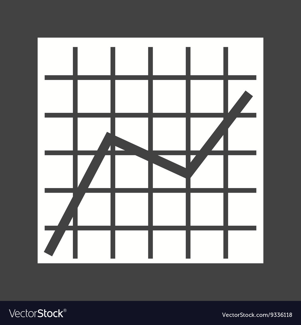 Trend chart Royalty Free Vector Image - VectorStock
