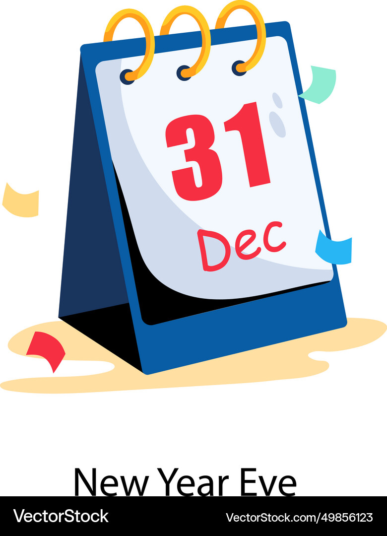 New year eve Royalty Free Vector Image - VectorStock