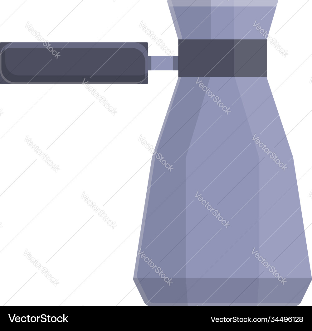 Coffee kettle pot icon cartoon style Royalty Free Vector