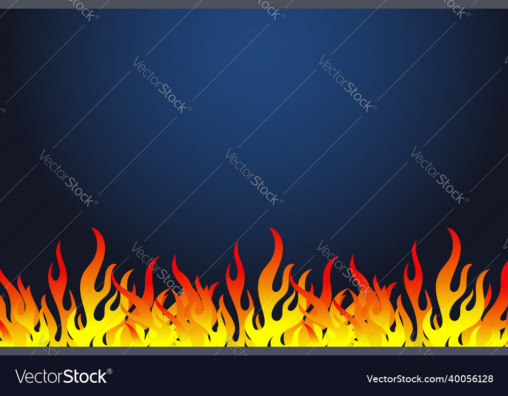 Fire background Royalty Free Vector Image - VectorStock