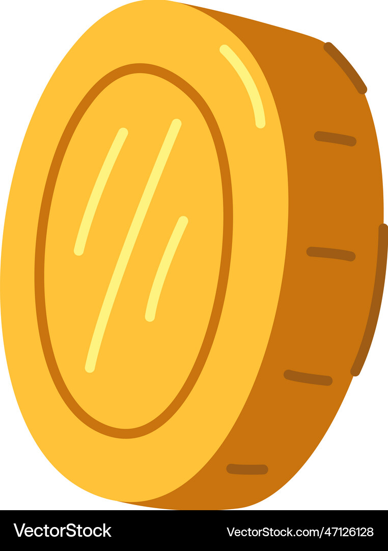 Stack of coins Royalty Free Vector Image - VectorStock