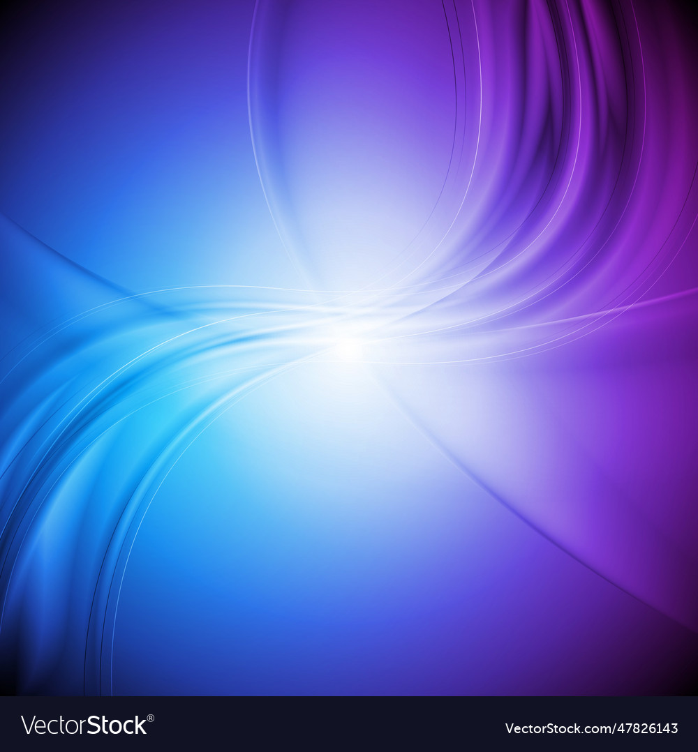 Bright waves background Royalty Free Vector Image