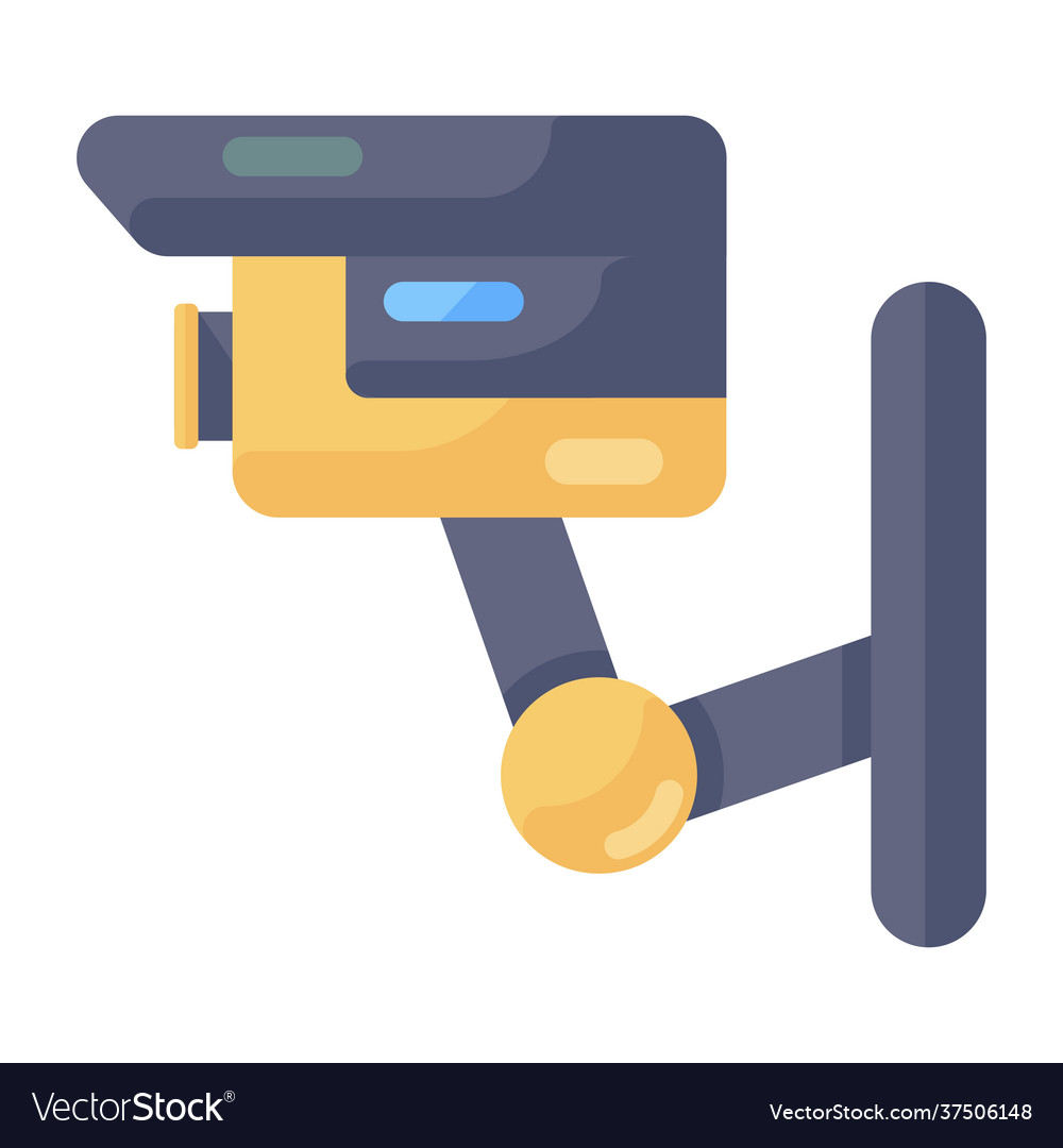 Cctv camera Royalty Free Vector Image - VectorStock