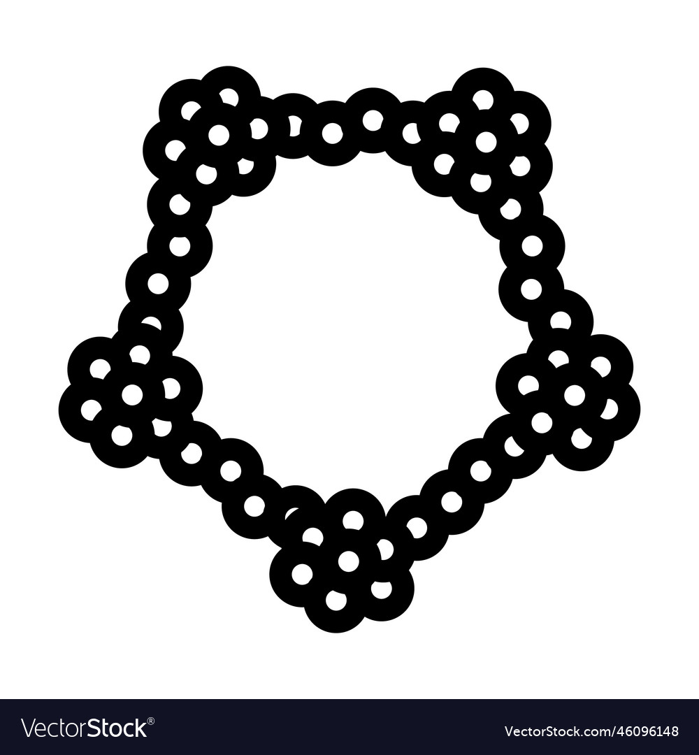 Molecular structure line icon Royalty Free Vector Image Molecular structure line icon Royalty Free Vector Image