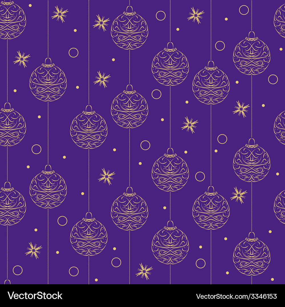 Christmas design seamless pattern Royalty Free Vector Image