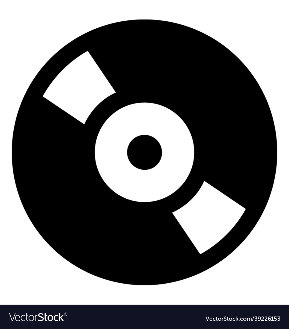 Compact disk Royalty Free Vector Image - VectorStock