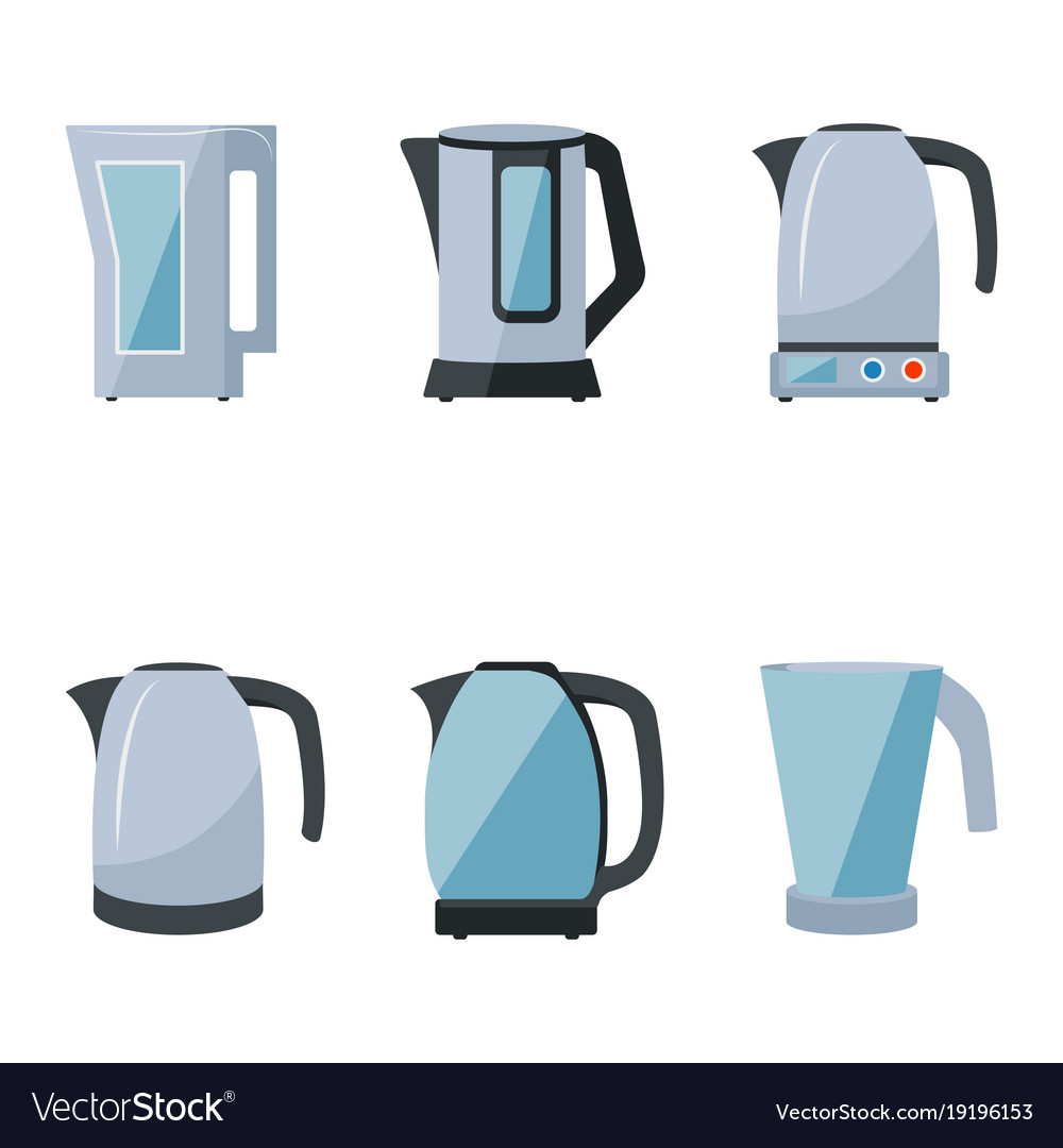 Electric kettles Royalty Free Vector Image - VectorStock
