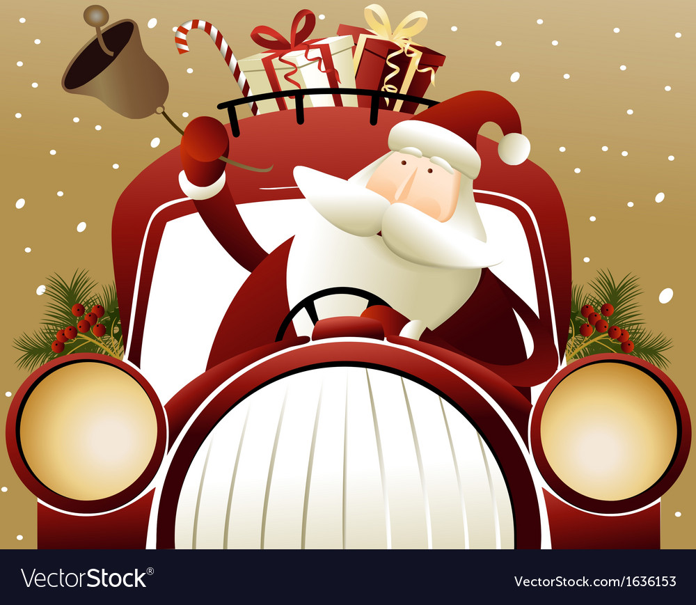 Santa claus Royalty Free Vector Image - VectorStock