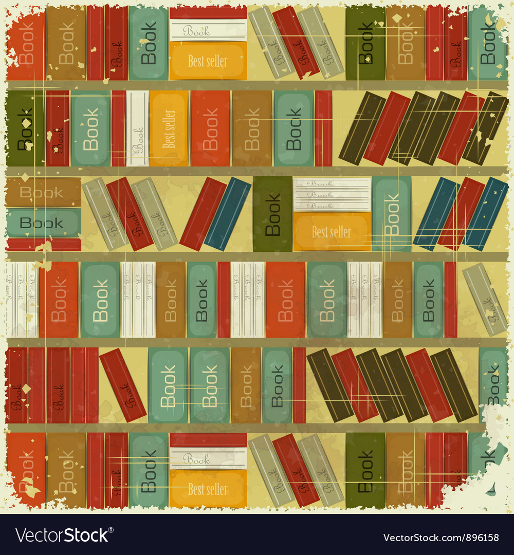 Book background Royalty Free Vector Image - VectorStock