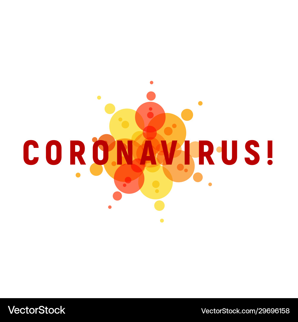 Coronavirus isolated icon for infographics Vector Image