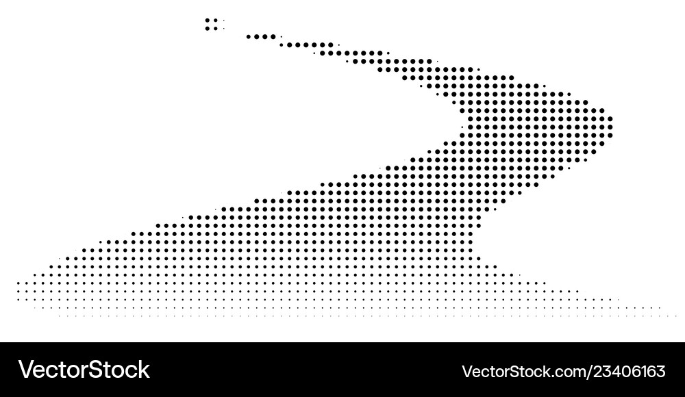 Halftone pattern background Royalty Free Vector Image