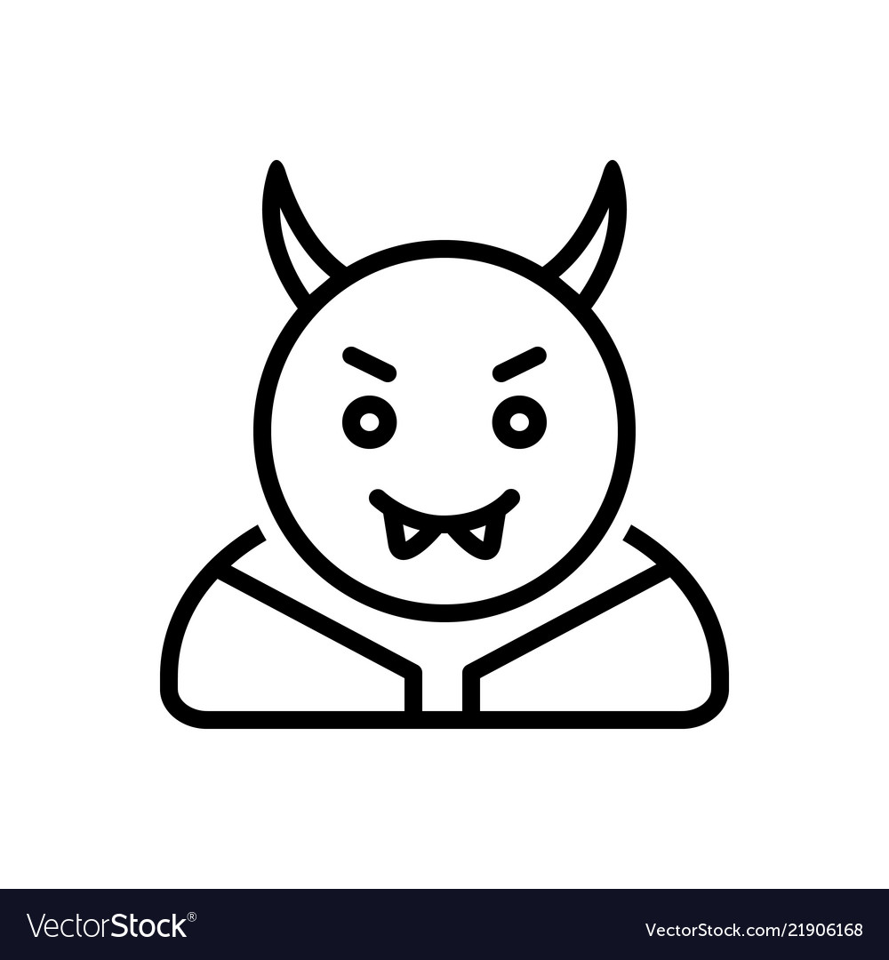 Evil Royalty Free Vector Image - VectorStock