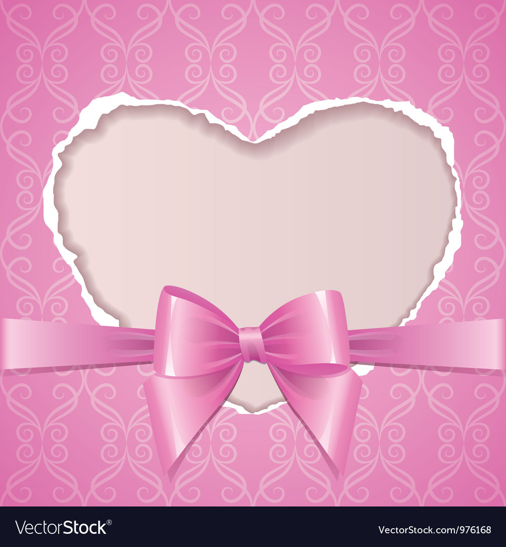 Pink frame Royalty Free Vector Image - VectorStock