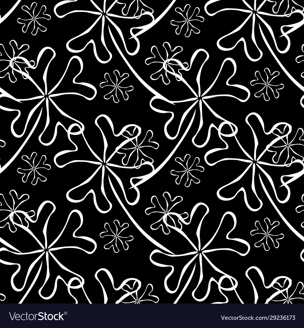 Clover seamless pattern Royalty Free Vector Image