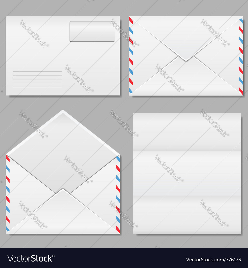 Envelopes Royalty Free Vector Image - VectorStock