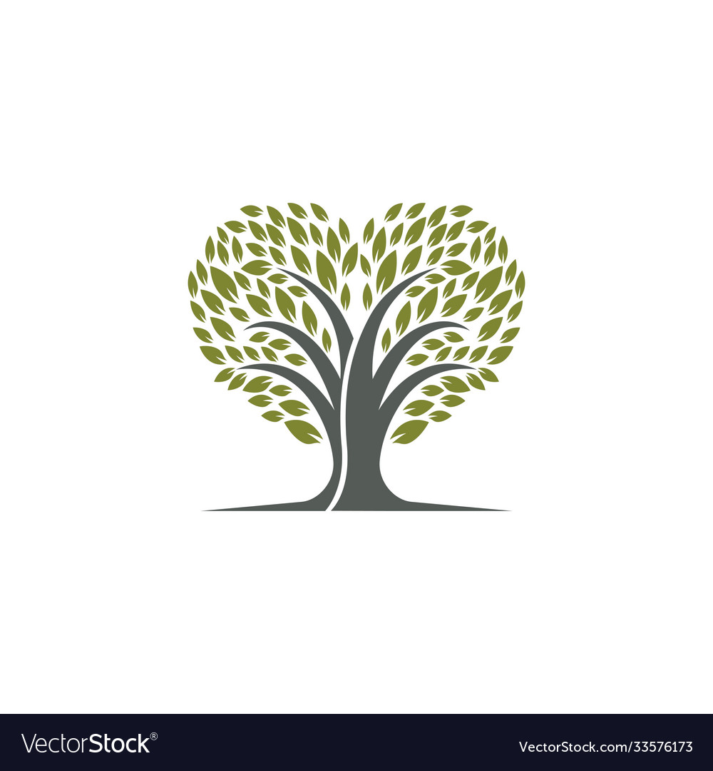 Tree symbol Royalty Free Vector Image - VectorStock