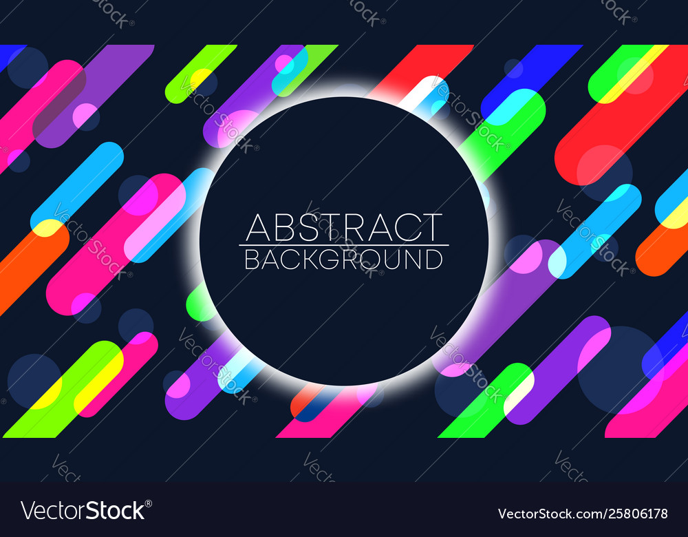 Abstract background with colorful lines Royalty Free Vector
