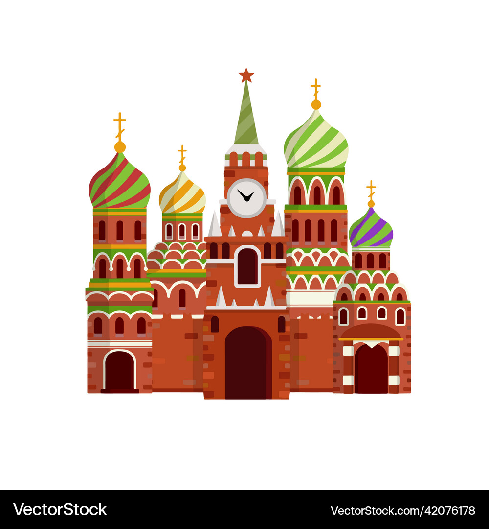 Orthodox church eastern religious temple Vector Image