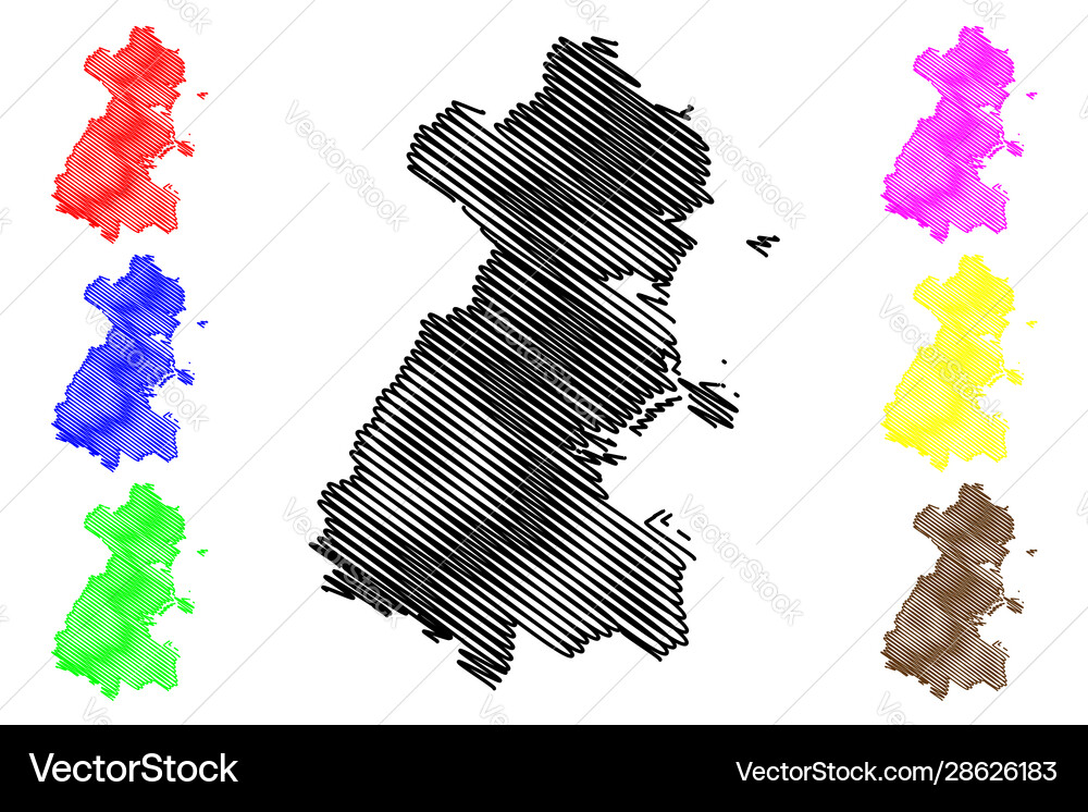 County dublin republic ireland counties Royalty Free Vector