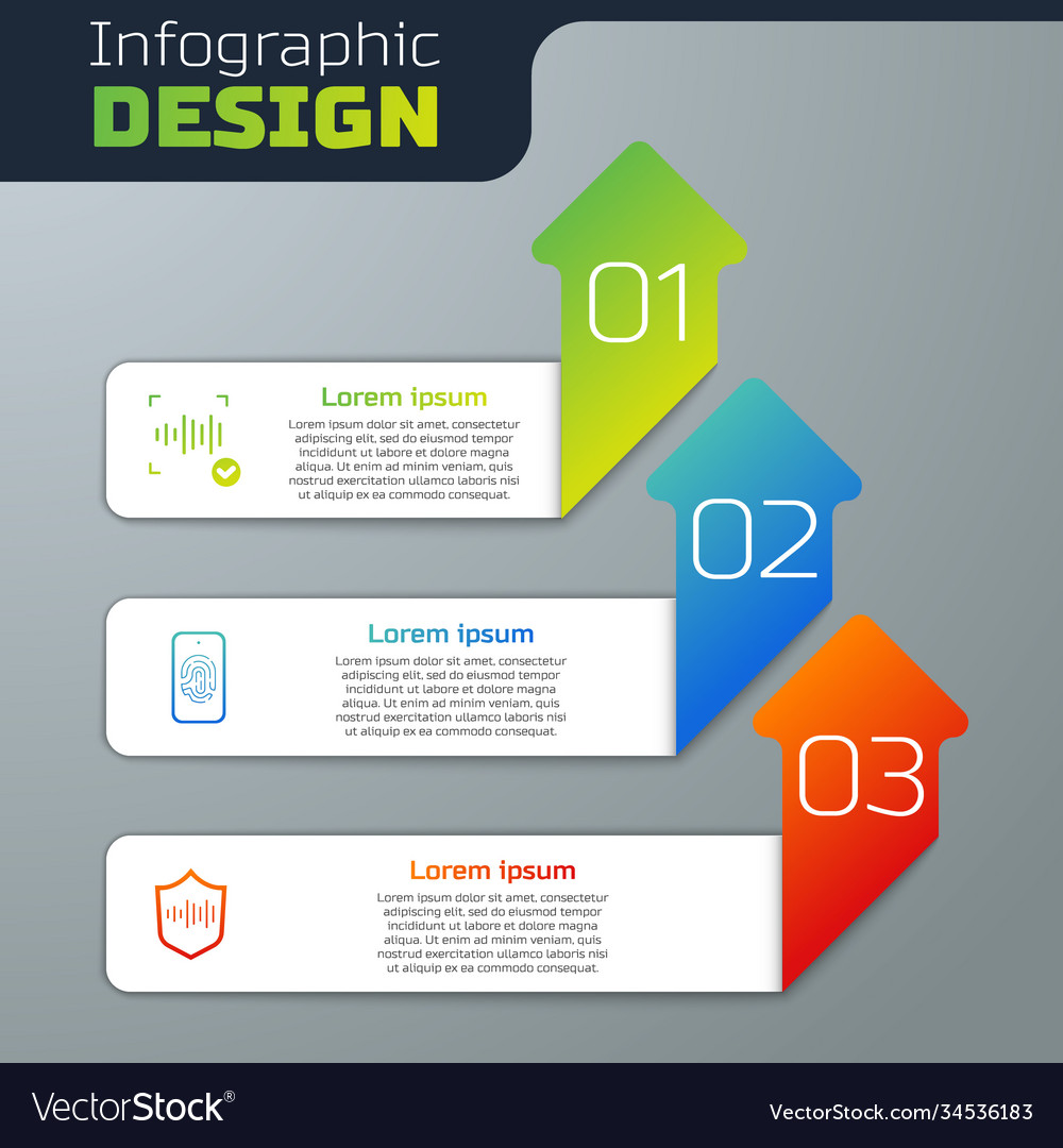 Set Voice Recognition Mobile With Fingerprint Vector Image