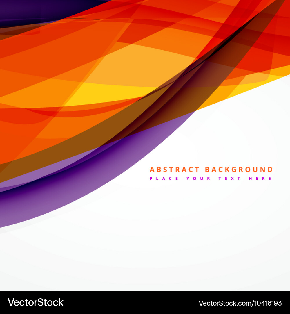 Abstract background with colorful shapes design Vector Image