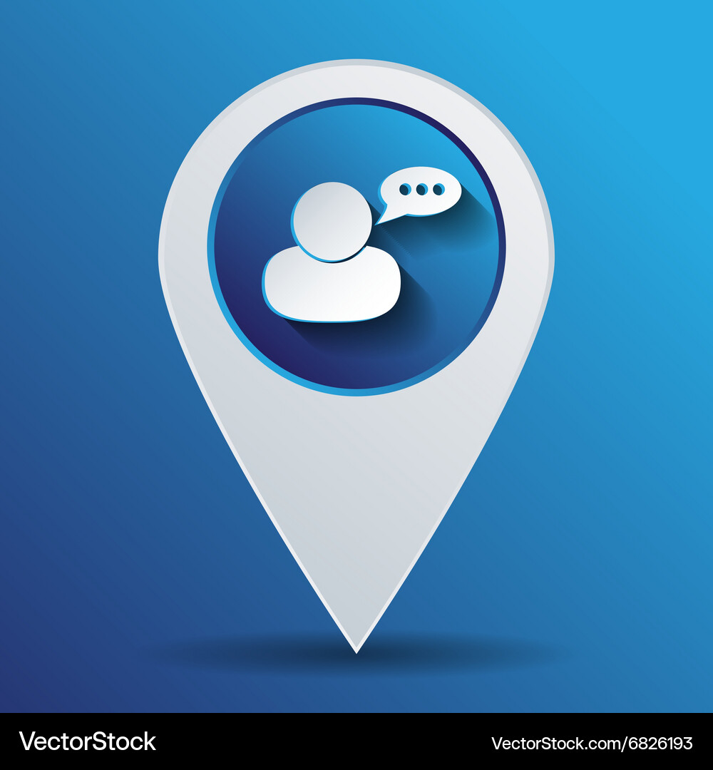 Character avatar dialogue Royalty Free Vector Image