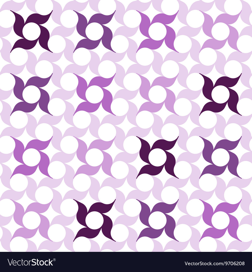 Geometric pinwheel pattern Royalty Free Vector Image