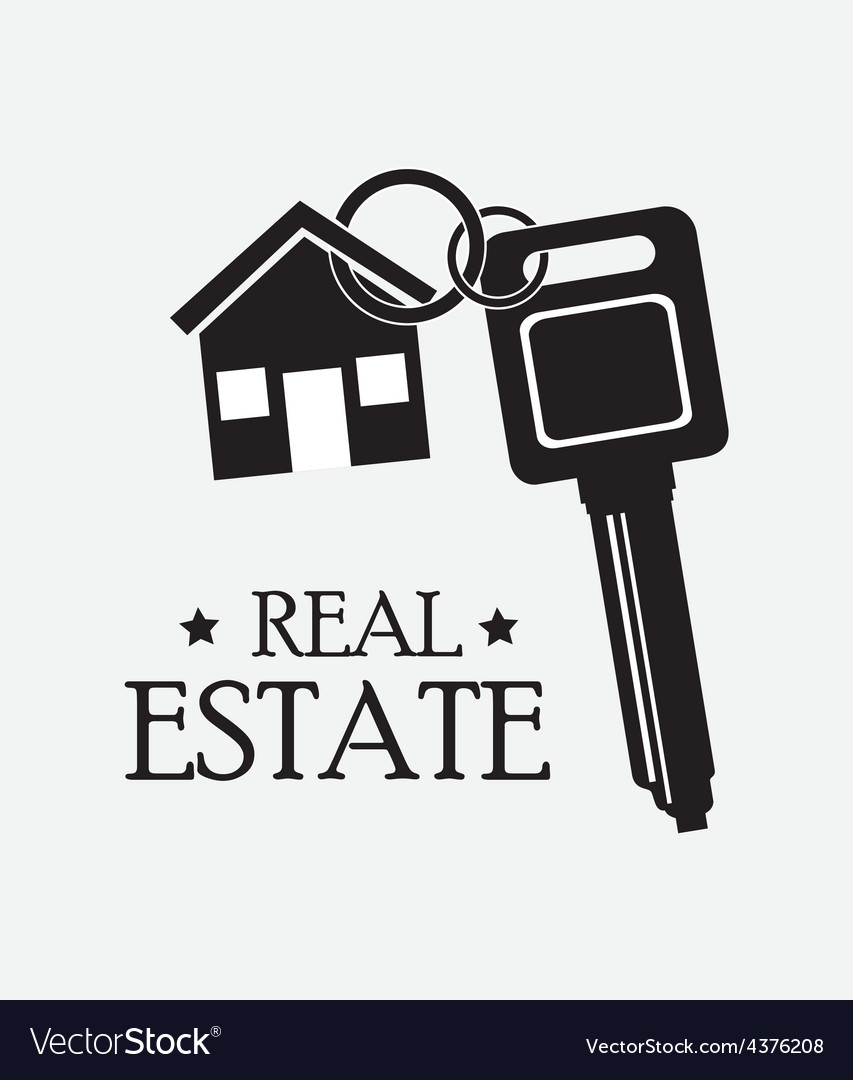 Real estate design Royalty Free Vector Image - VectorStock Real estate design Royalty Free Vector Image - VectorStock