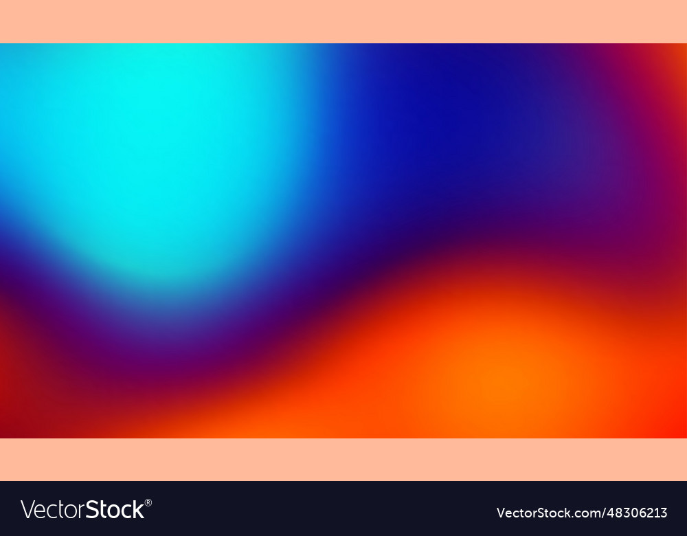 Abstract colorful gradient background design Vector Image