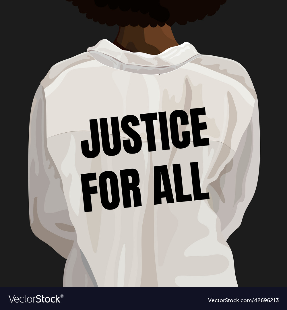 Black lives matter justice for all social template
