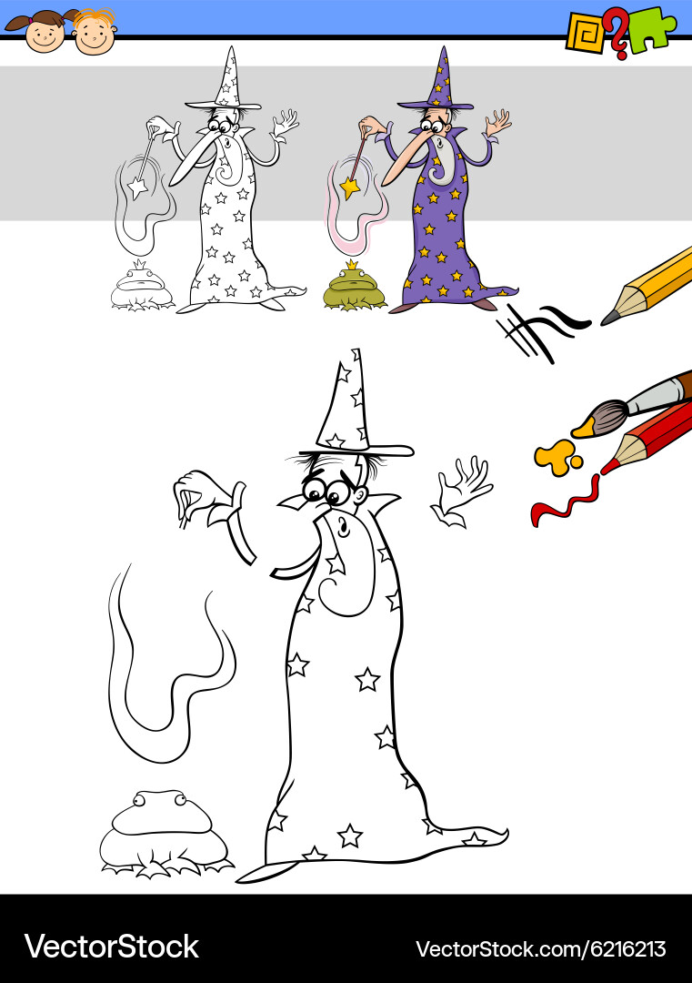 Finish and color preschool task Royalty Free Vector Image