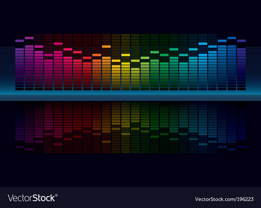Equalizer Royalty Free Vector Image - VectorStock
