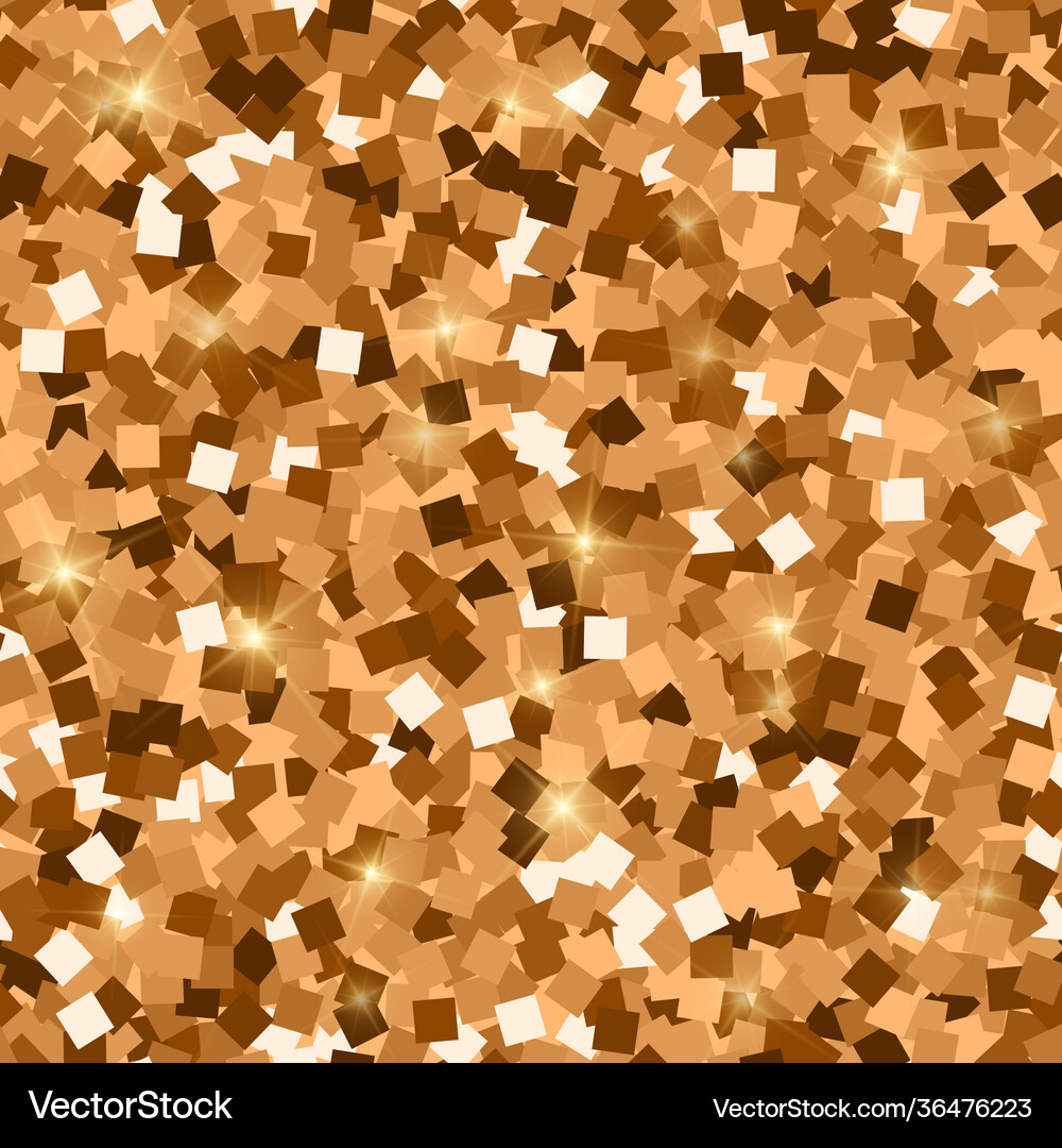 Glitter seamless texture adorable red gold Vector Image