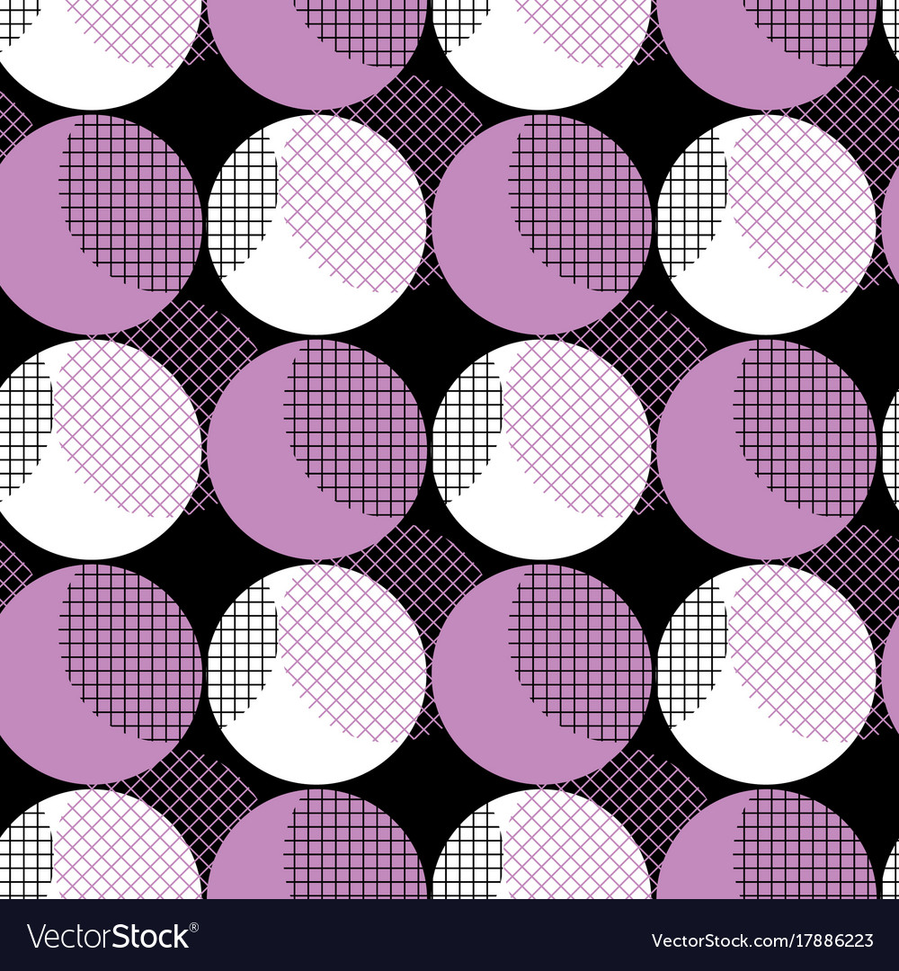 Modern geometry seamless pattern Royalty Free Vector Image