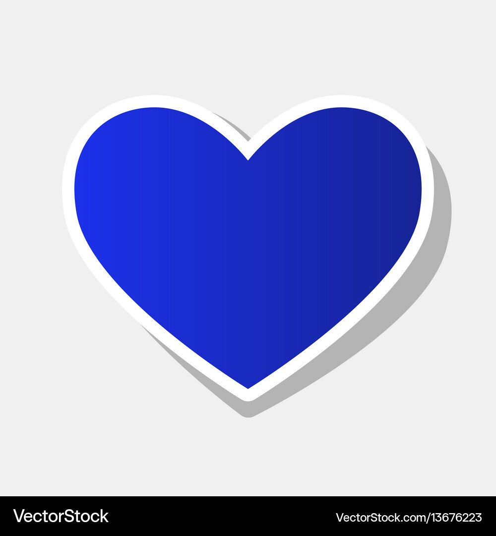 Tie sign new year bluish icon Royalty Free Vector Image