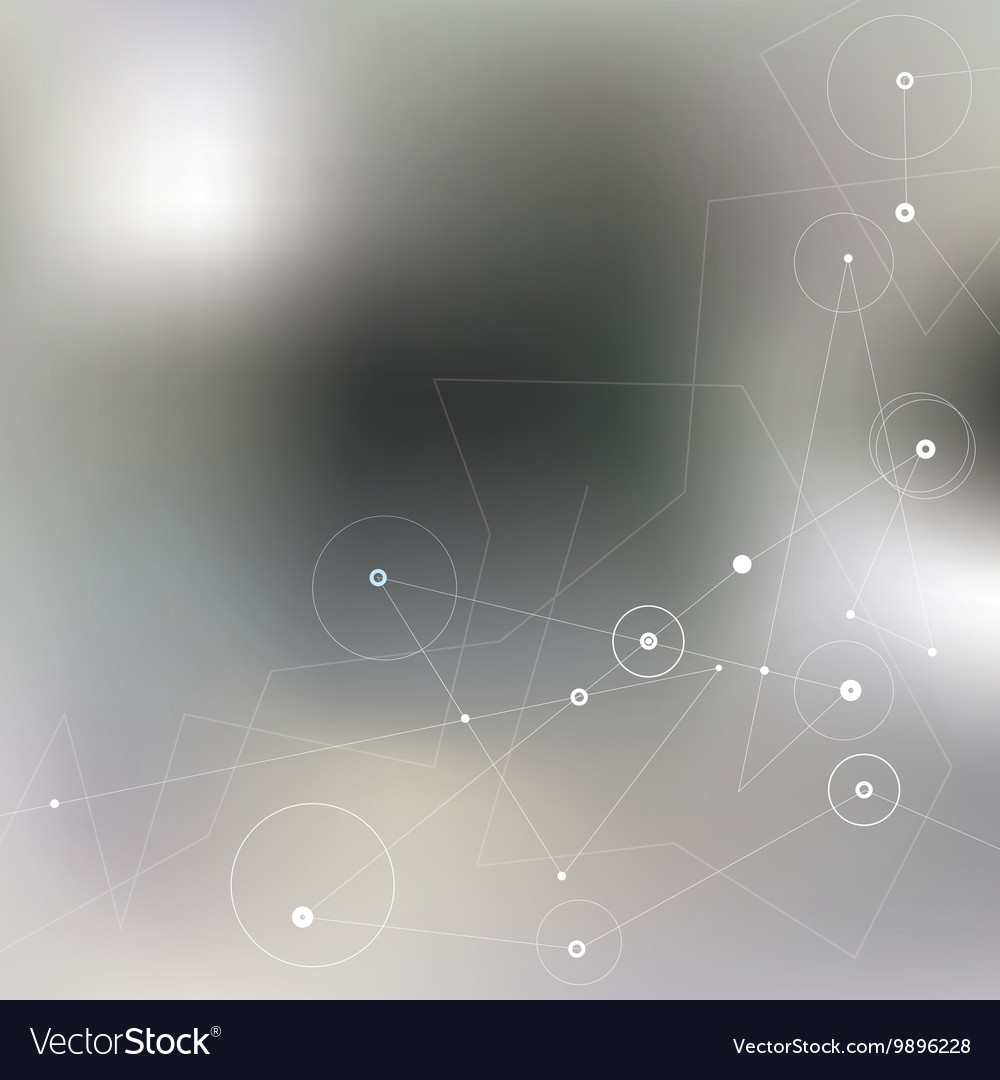 Abstract Molecular Connection Royalty Free Vector Image