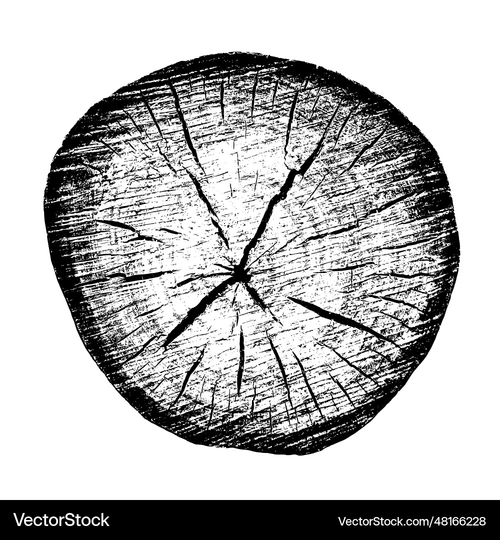Distressed wood texture Royalty Free Vector Image