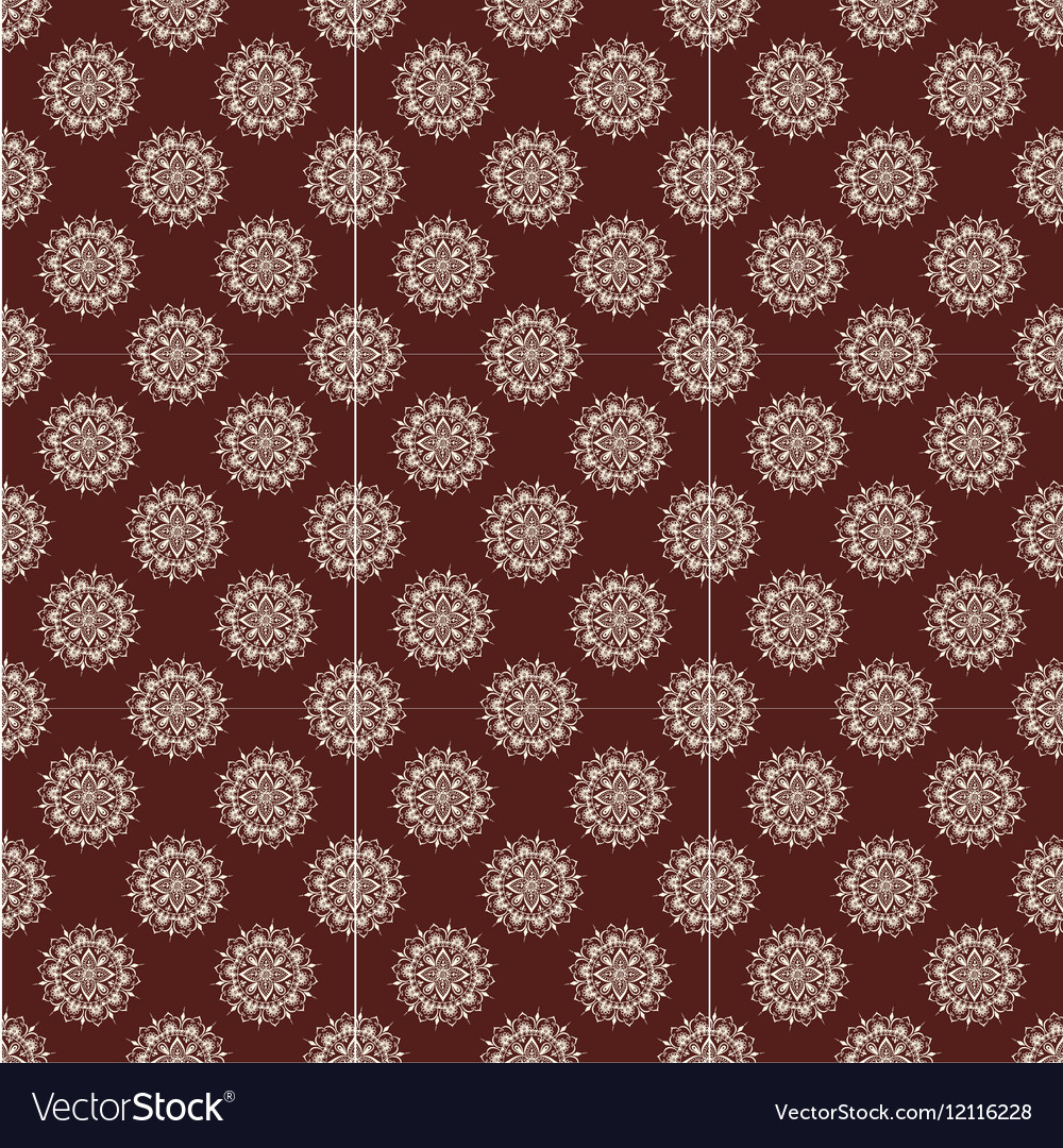 Mehendi pattern Royalty Free Vector Image - VectorStock