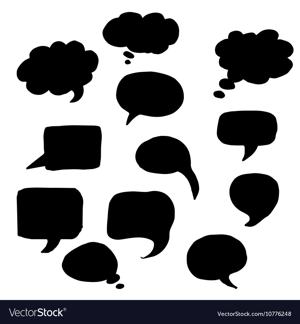 Message Or Chat Icon Bubble Royalty Free Vector Image