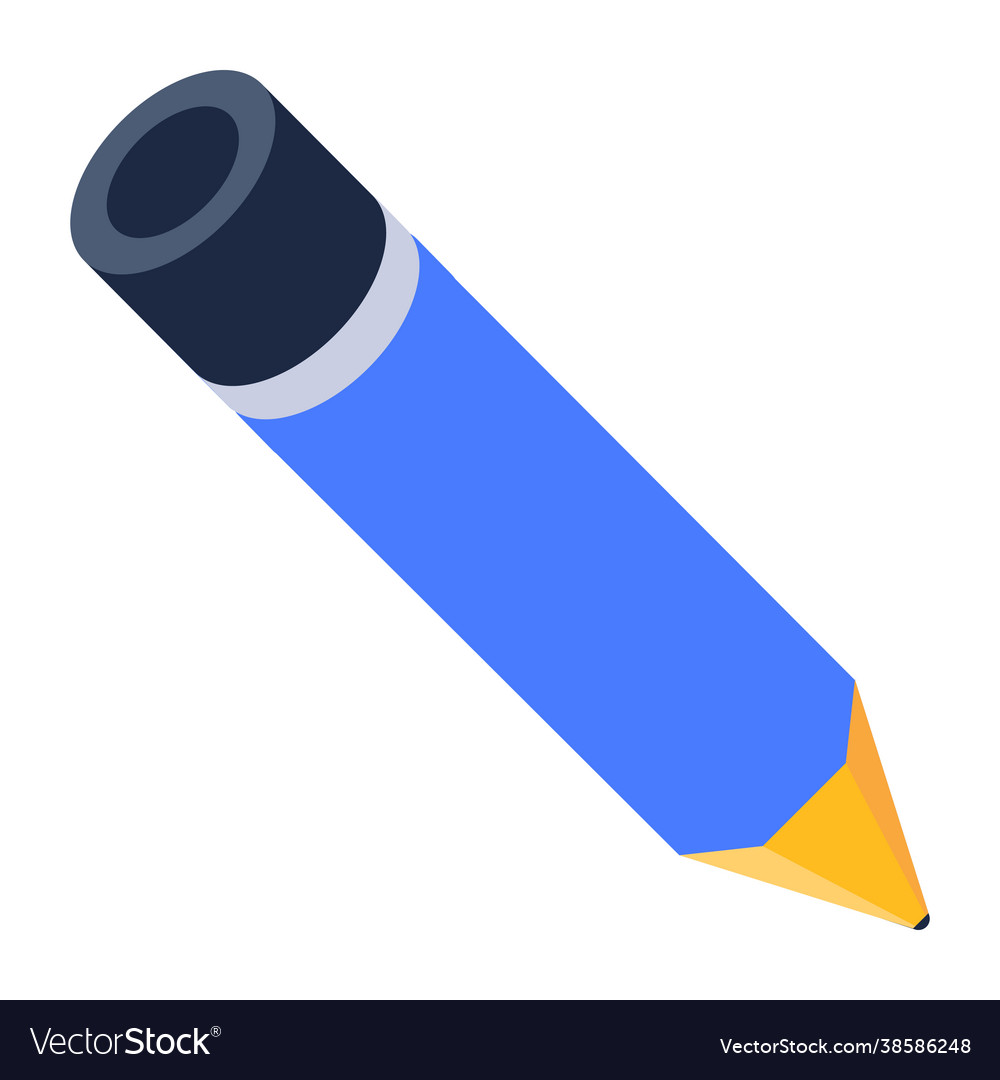 Pencil Royalty Free Vector Image - VectorStock