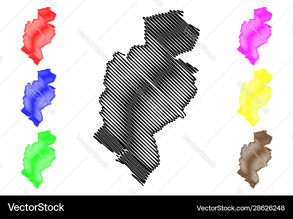 Rivercess county counties liberia republic Vector Image