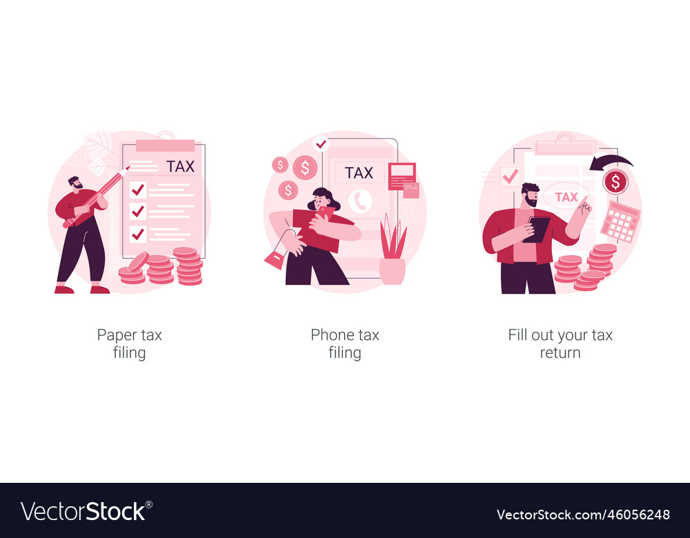 Tax return deadline abstract concept Royalty Free Vector Tax return deadline abstract concept Royalty Free Vector