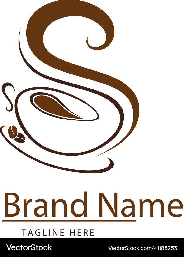 Letter s food logo design template – Free Vector | VectorStock