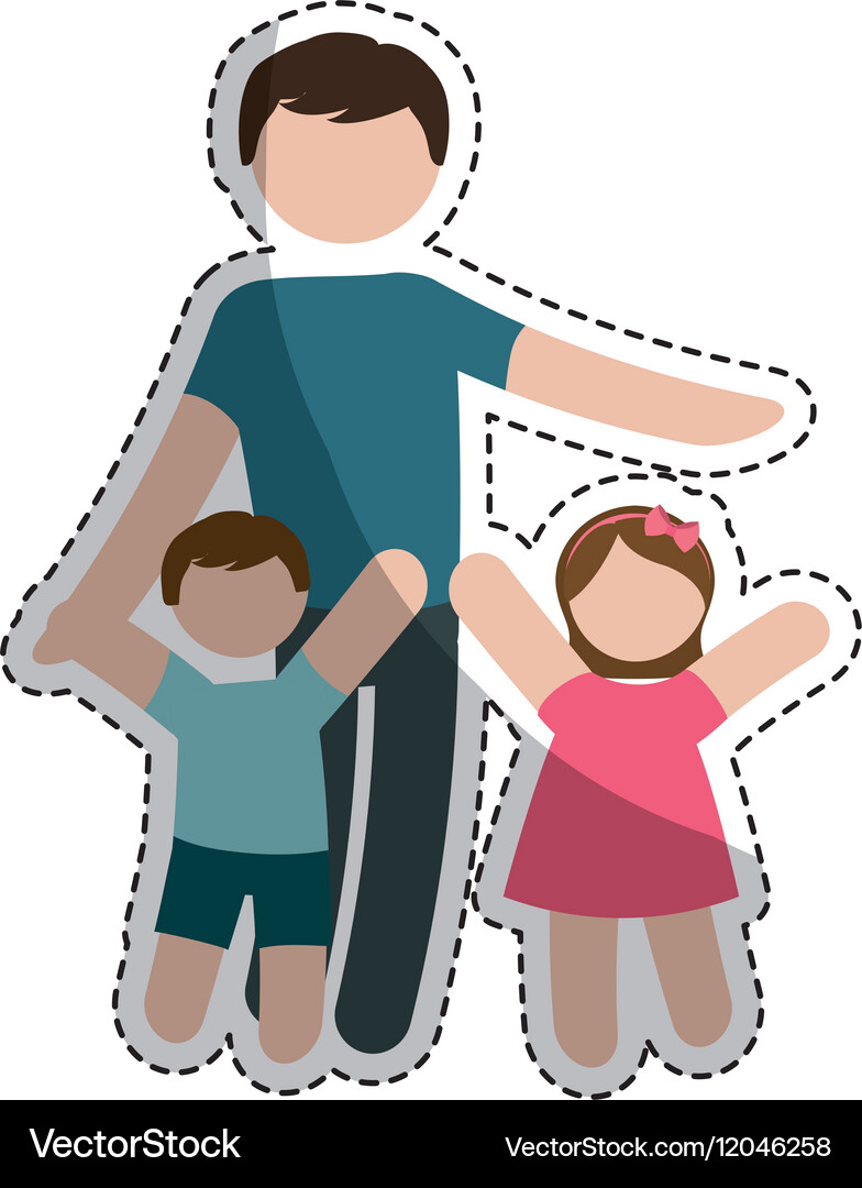 Family members design Royalty Free Vector Image