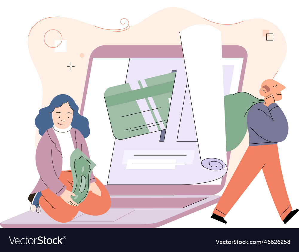 Hacker activity big set hacking computer Vector Image