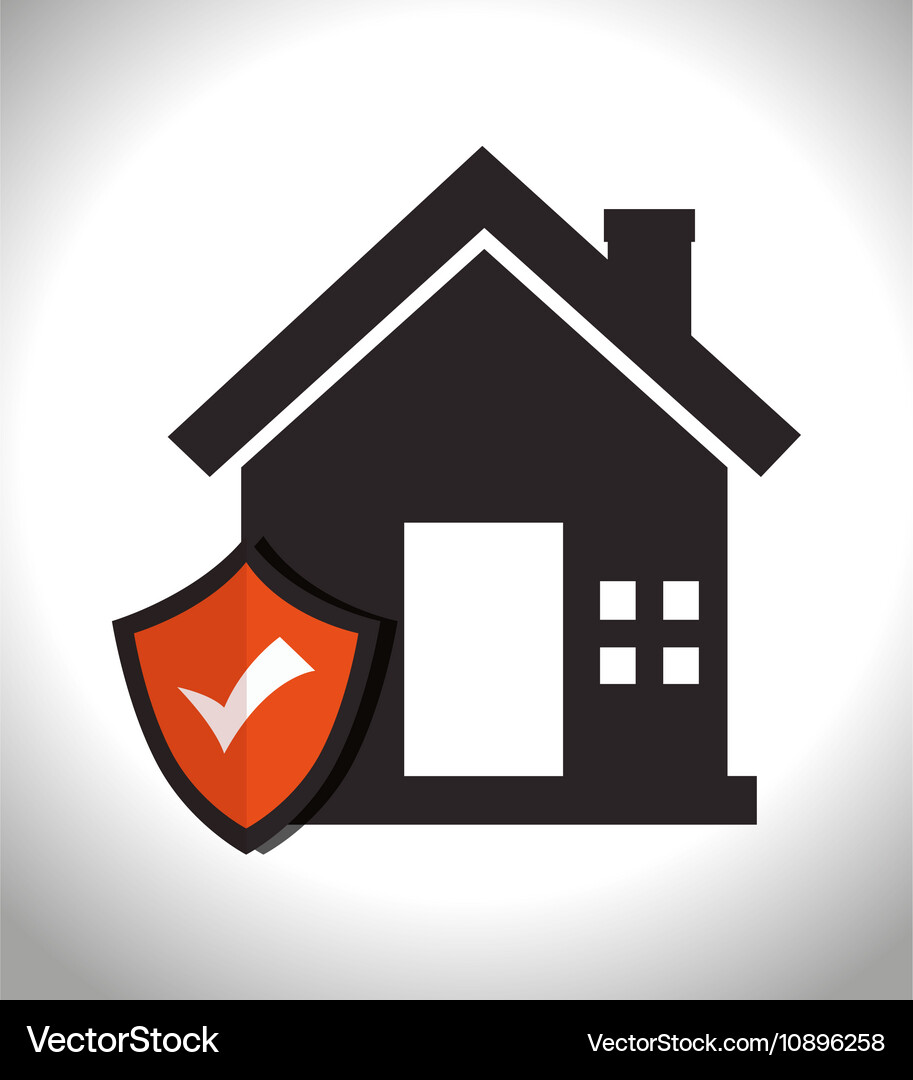 House insurance safety Royalty Free Vector Image